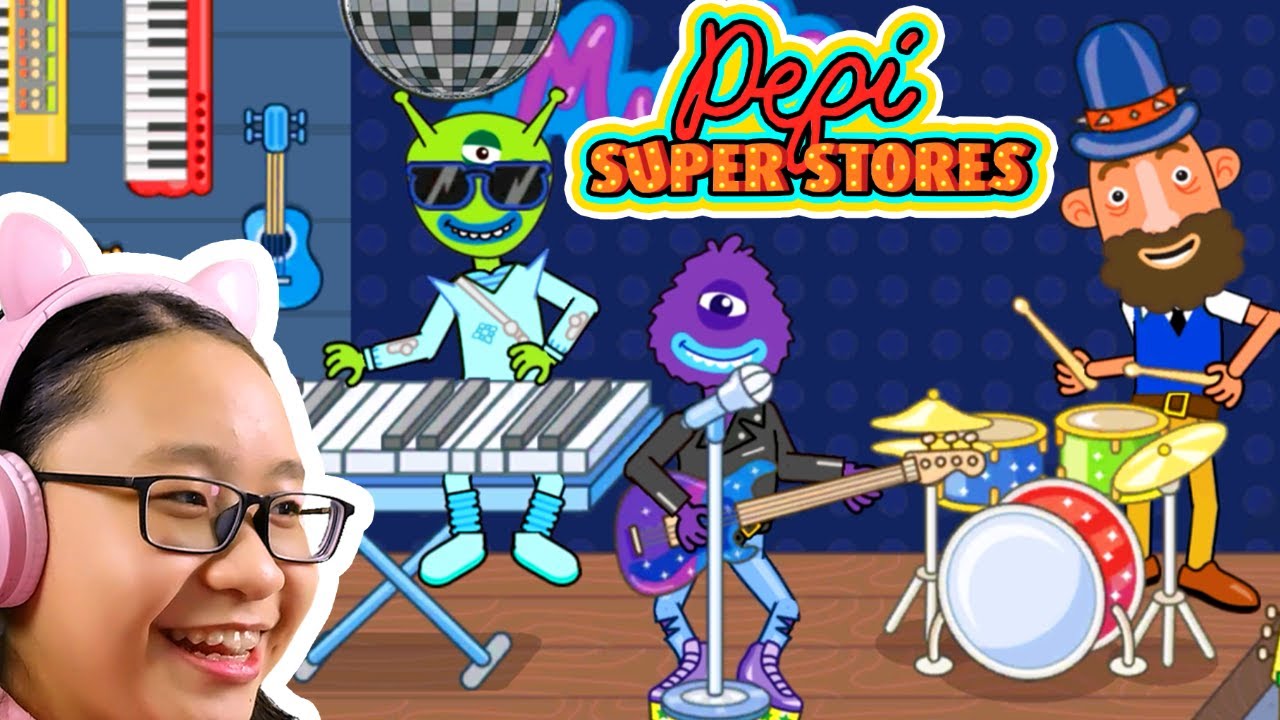 Pepi Super Stores: Fun & Games - I'm starting a BAND!!! - Let's Play ...