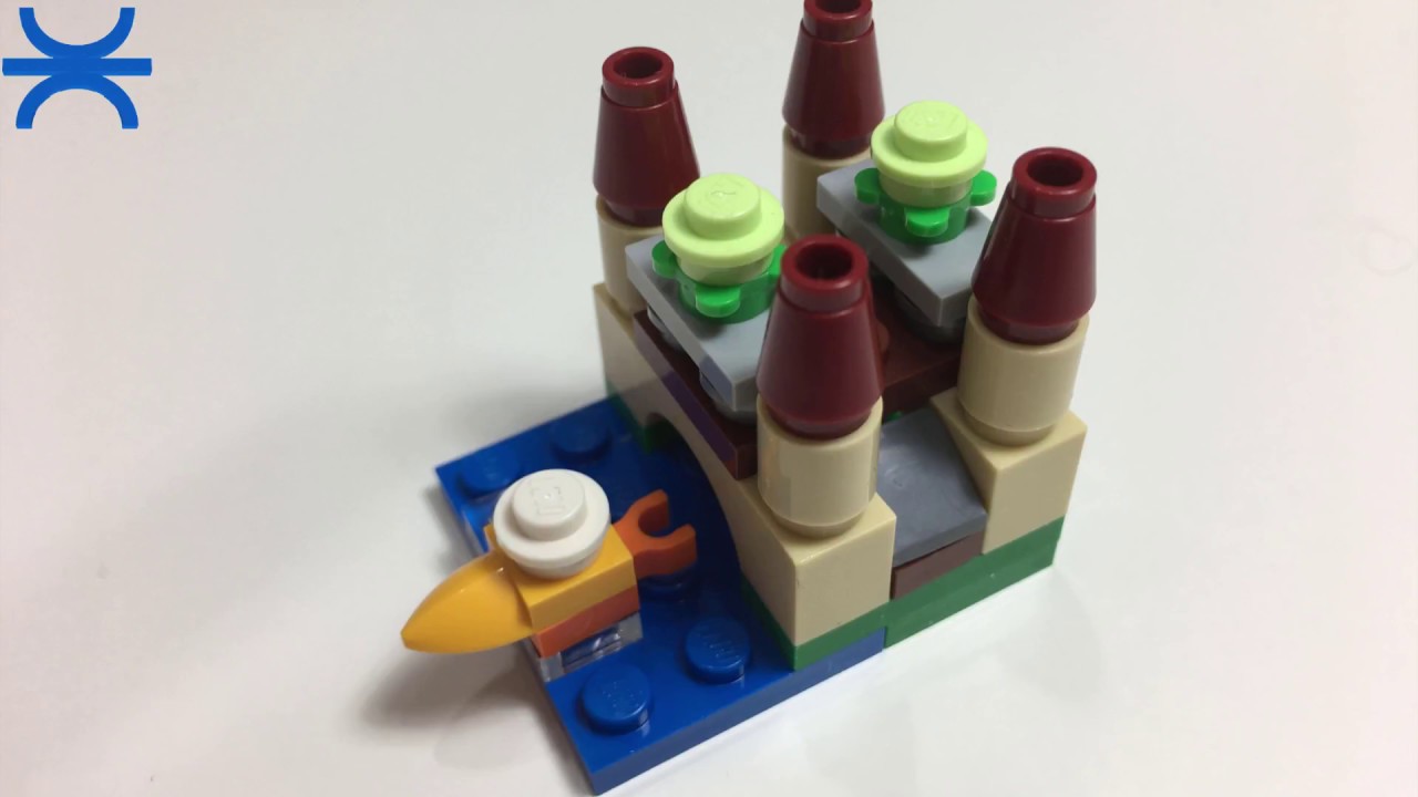 How to build Lego® birdhouse - YouTube