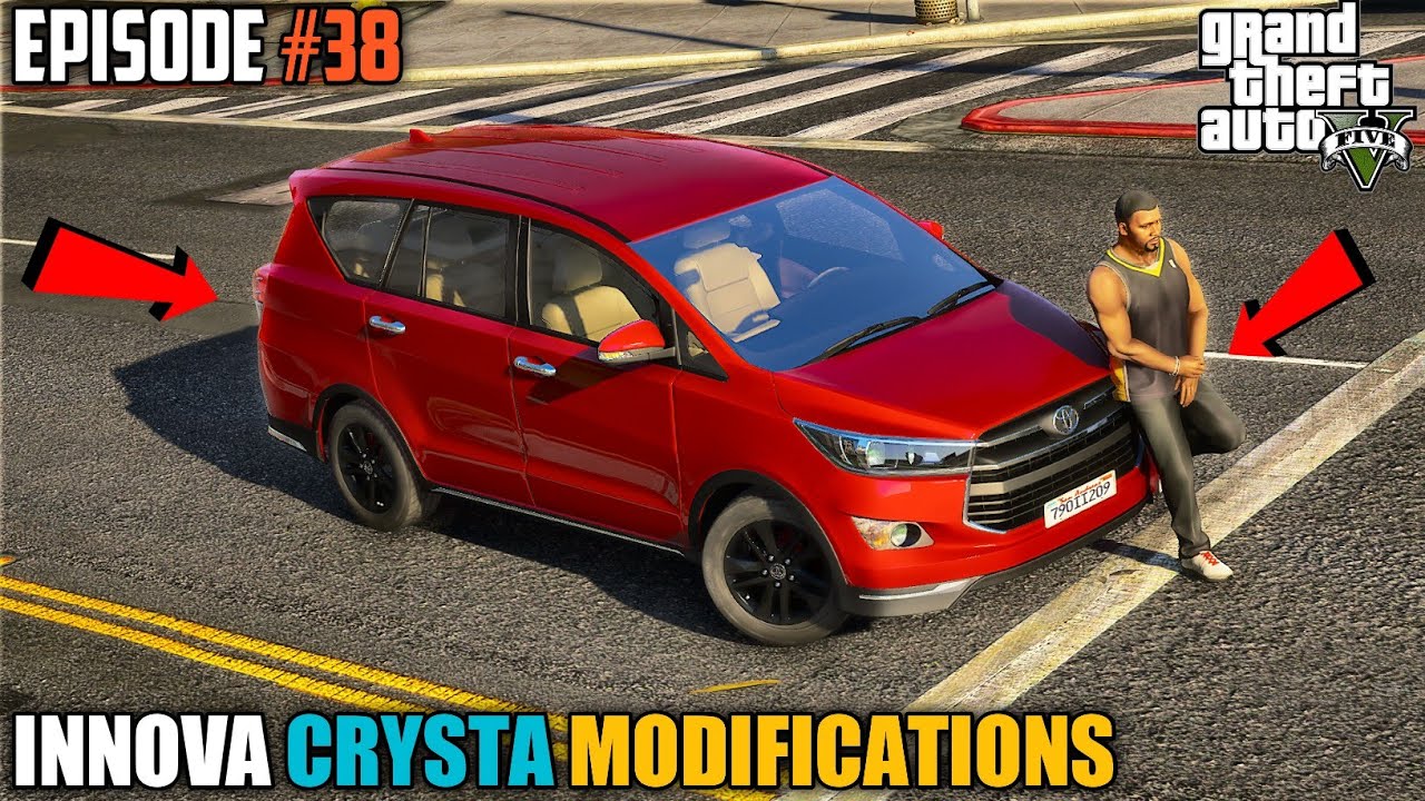 GTA 5 : MY NEW INNOVA CRYSTA TOP MODEL MODIFICATIONS 🔥 - YouTube