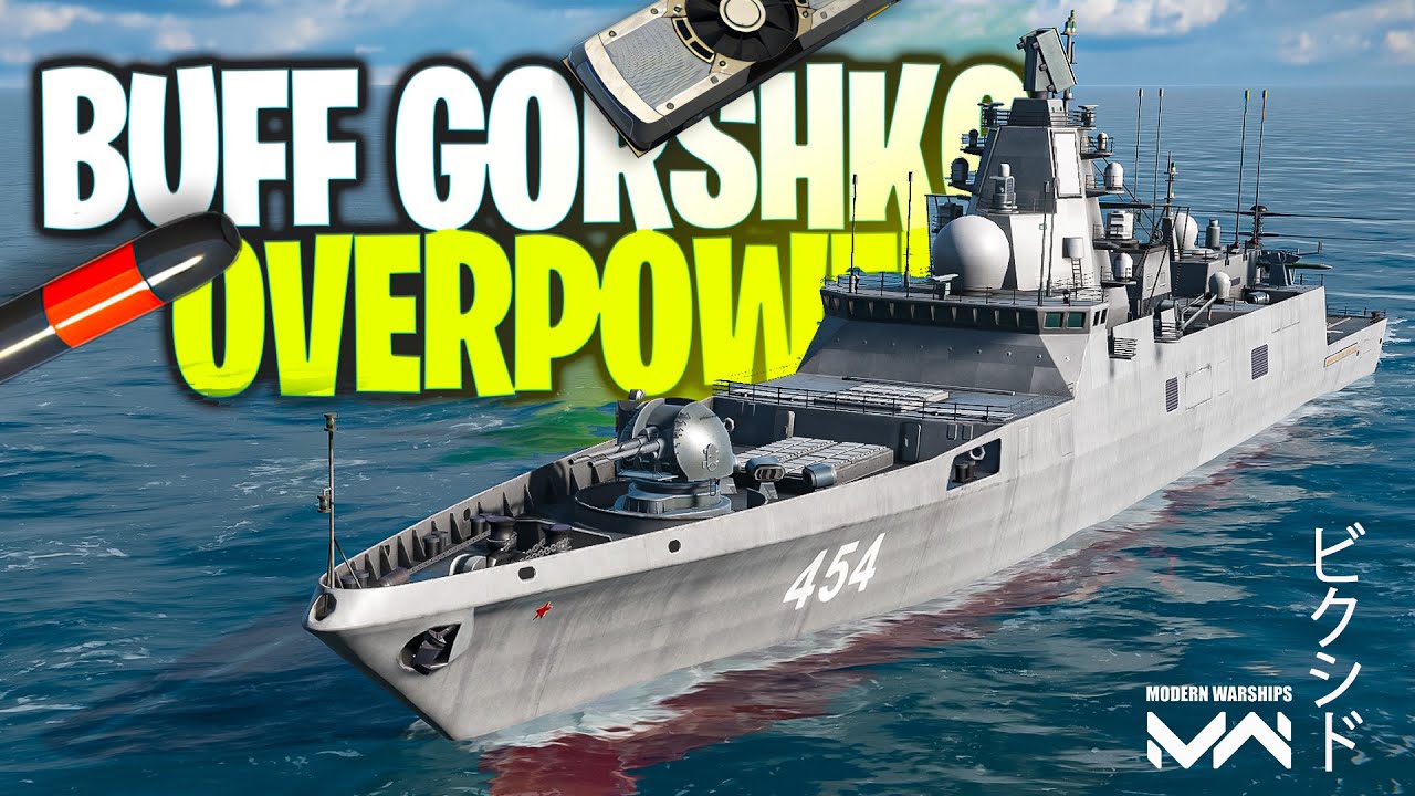 RF Admiral Gorshkov Buff Kapal 3X Missile 3X Torpedo Auto Naik Harga 1 ...