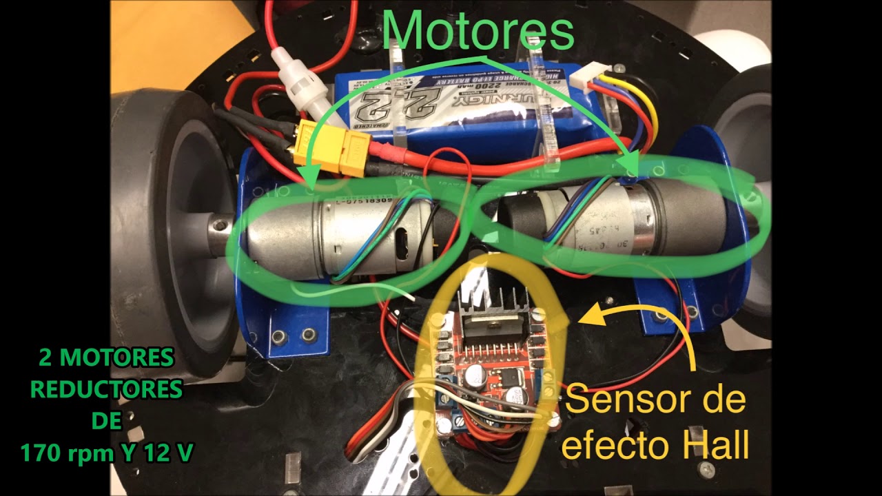 Partes del robot Piero uma - YouTube