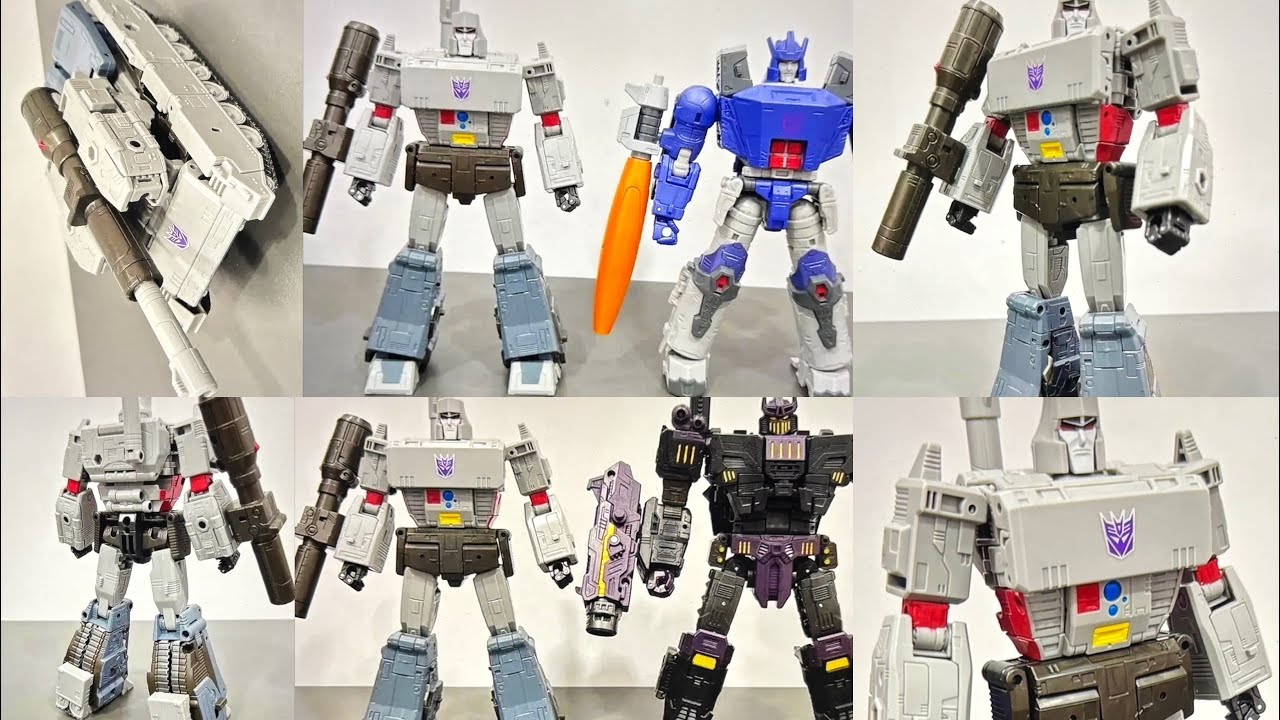 Studio series 86 Megatron fully revealed! All new images robot & tank ...