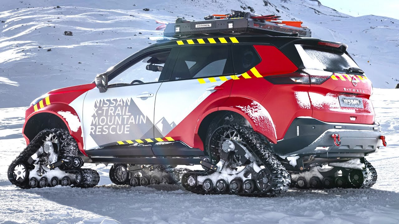 New 2024 Nissan X Trail e-4ORCE - Modified For Mountain Rescue Needs ...