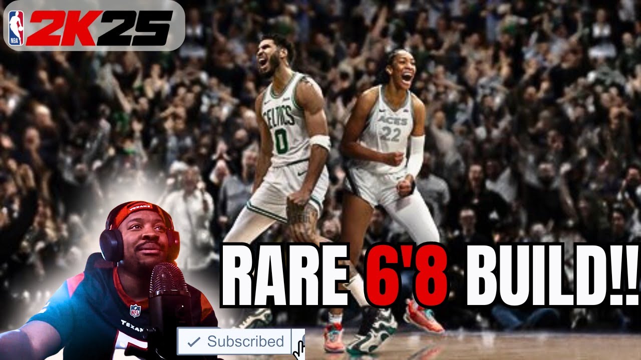 NBA 2K25 RARE 6'8 BUILD *YOU NEED TO TRY THIS BUILD!* - YouTube