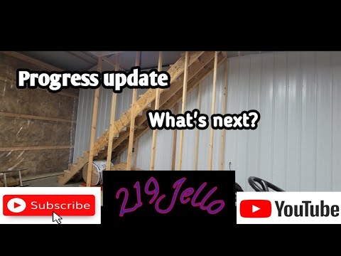 Update of the interior finishing of our shop - YouTube