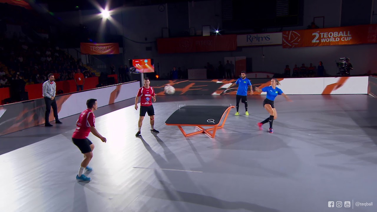 TEQBALL - 2nd Teqball World Cup, Doubles Bronze Game - Best Moments ...