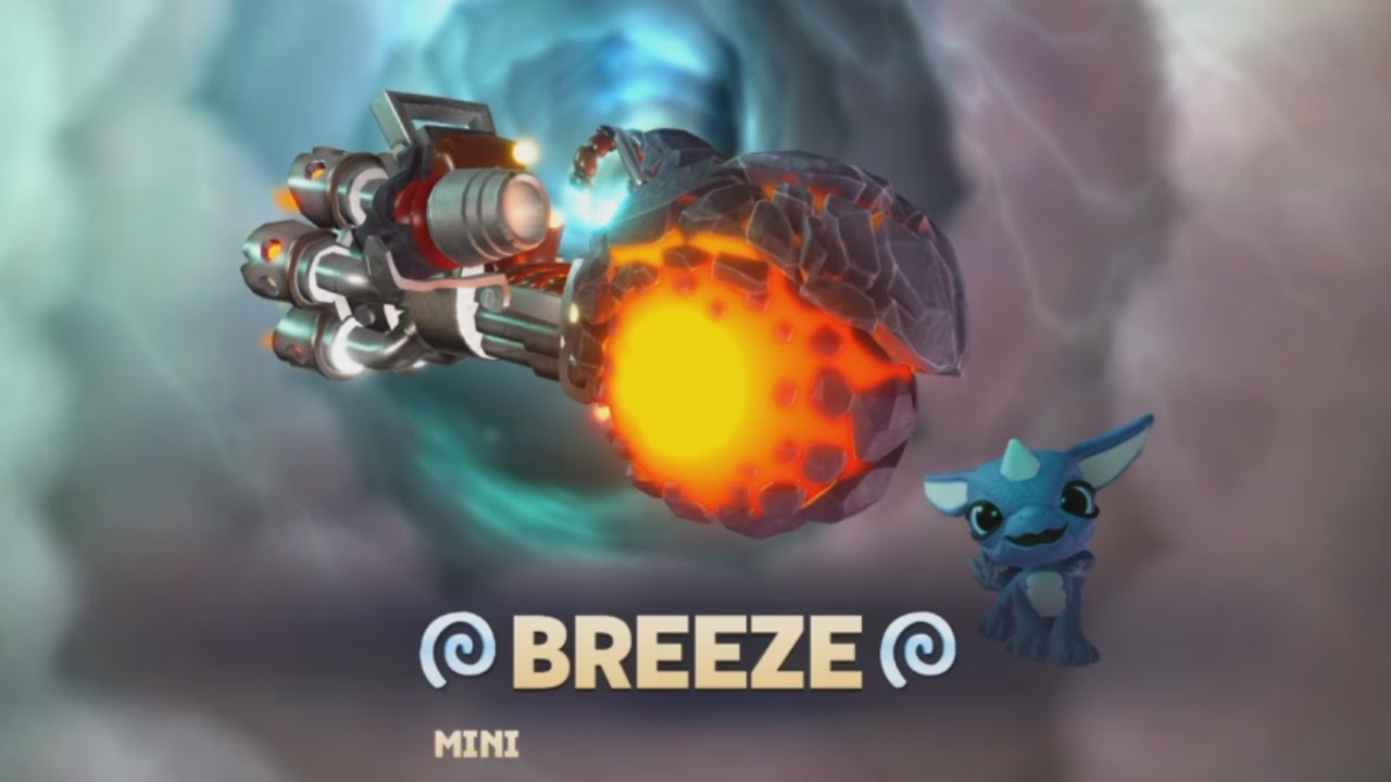 Skylanders Superchargers - Breeze driving a Vehicle - YouTube