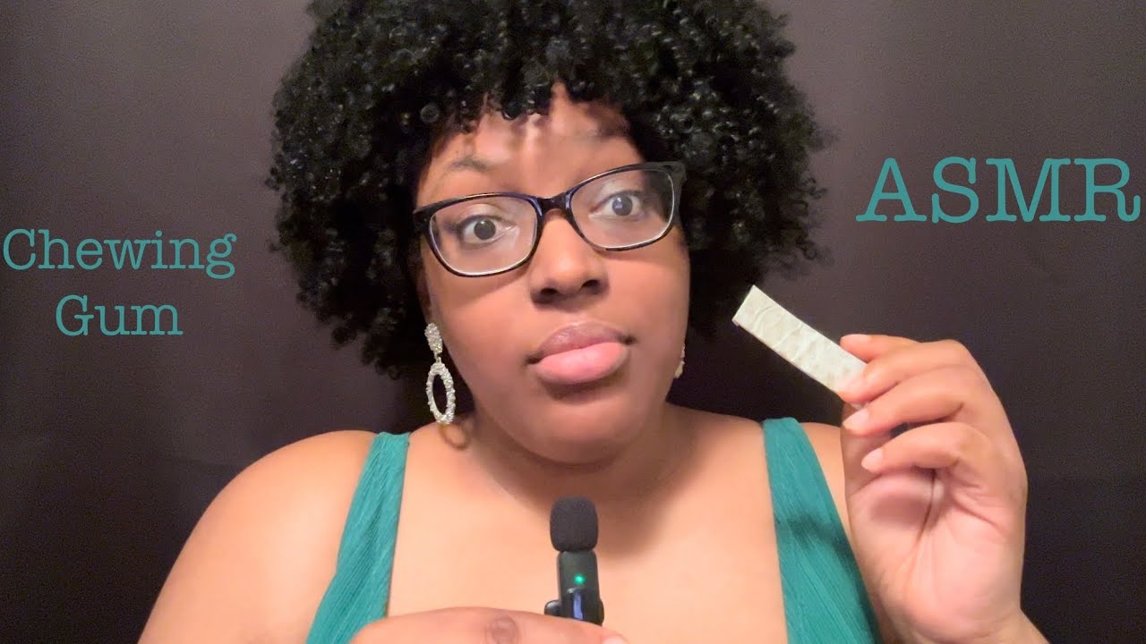ASMR•Gum Chewing & Popping (No Talking) - YouTube