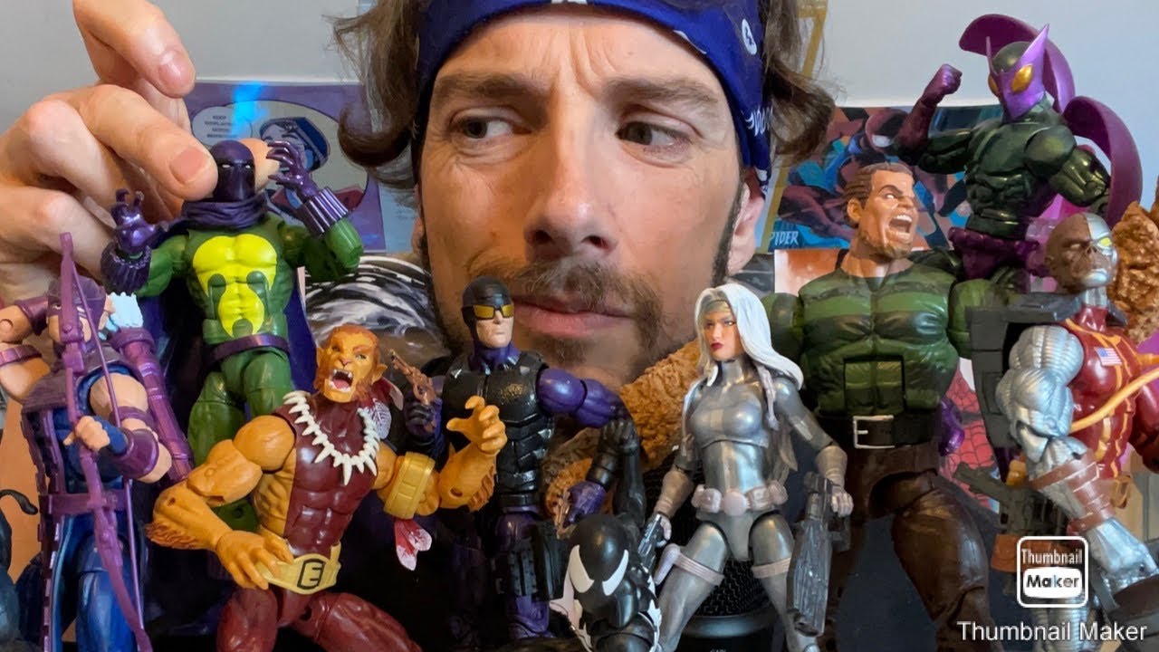 How to build Sliver Sable's Wild Pack with Marvel Legends - YouTube