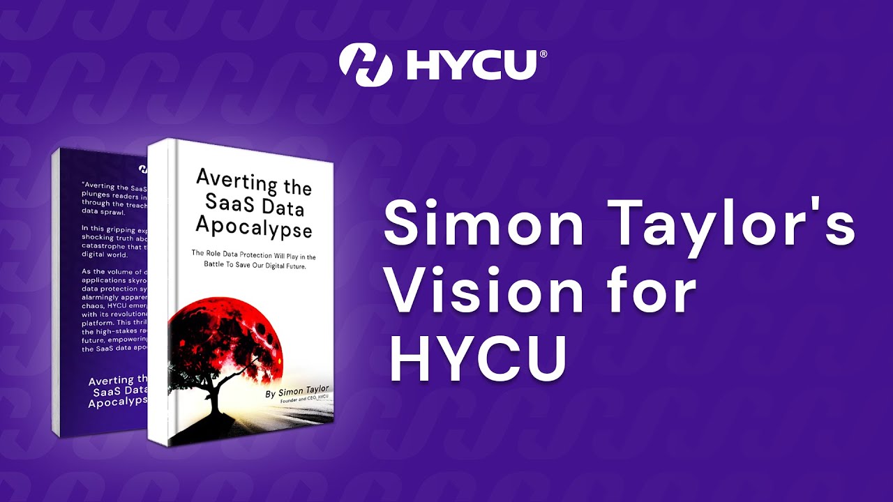 Simon Taylor's Vision for HYCU - YouTube