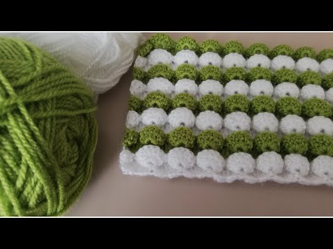 Topitop gibi örgü modeli tığ işi