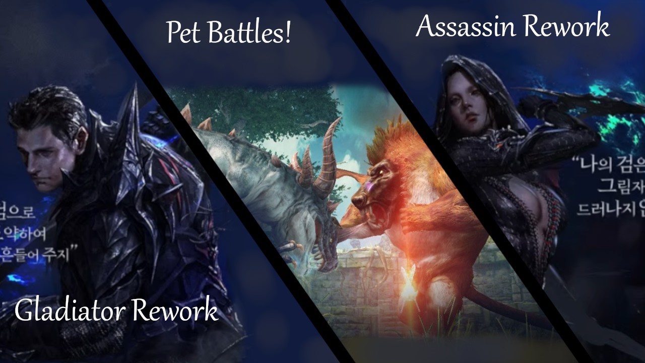 New Patch in Korea for Aion Classic! [Gladiator and Assassin Rework ...