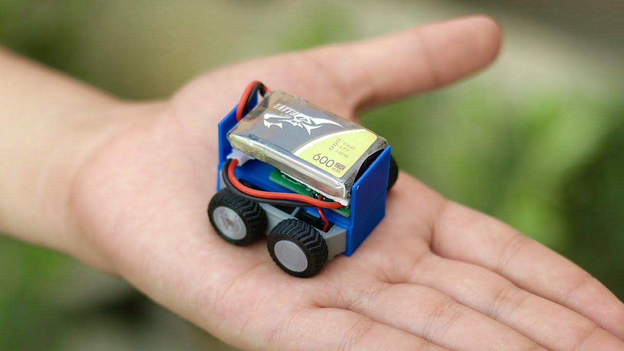 WOW! Making The Smallest IOT Robot Car - YouTube