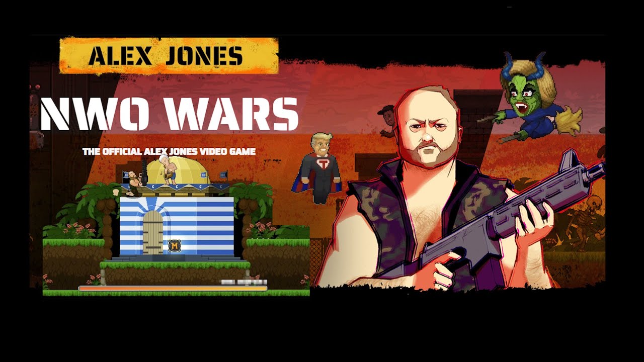 New Alex Jones Game - NWO WARS - Complete Gameplay - YouTube