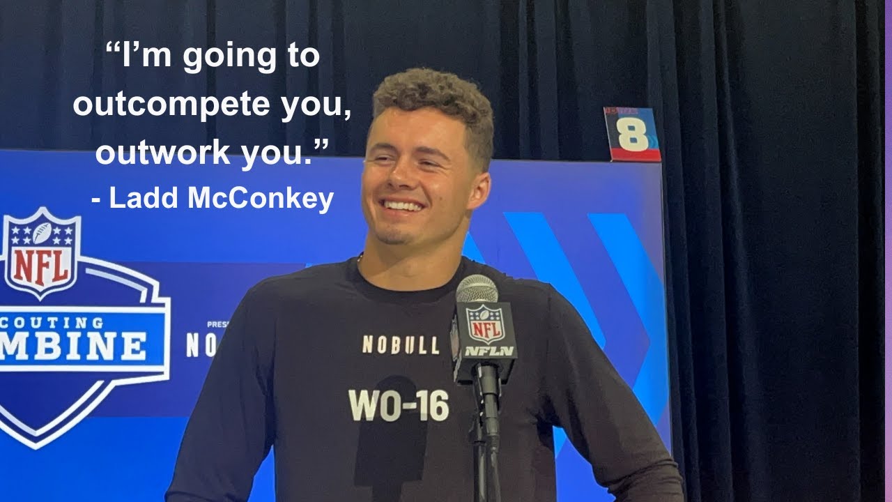 Ladd McConkey on what sets himself apart from other wideouts - YouTube