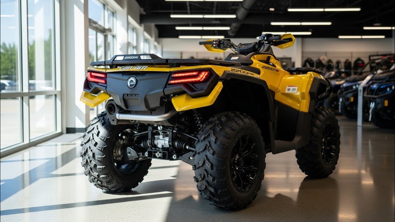 The 2026 Can-Am Outlander 2200RR | The Most Powerful ATV Ever Made ...
