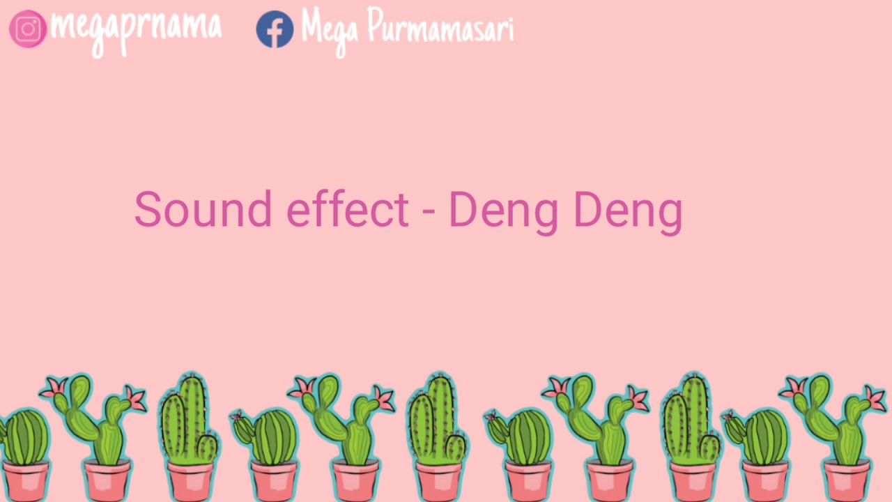 Sound Effect "DENG DENG EEK" Paling Populer Para Youtober [No Copy ...