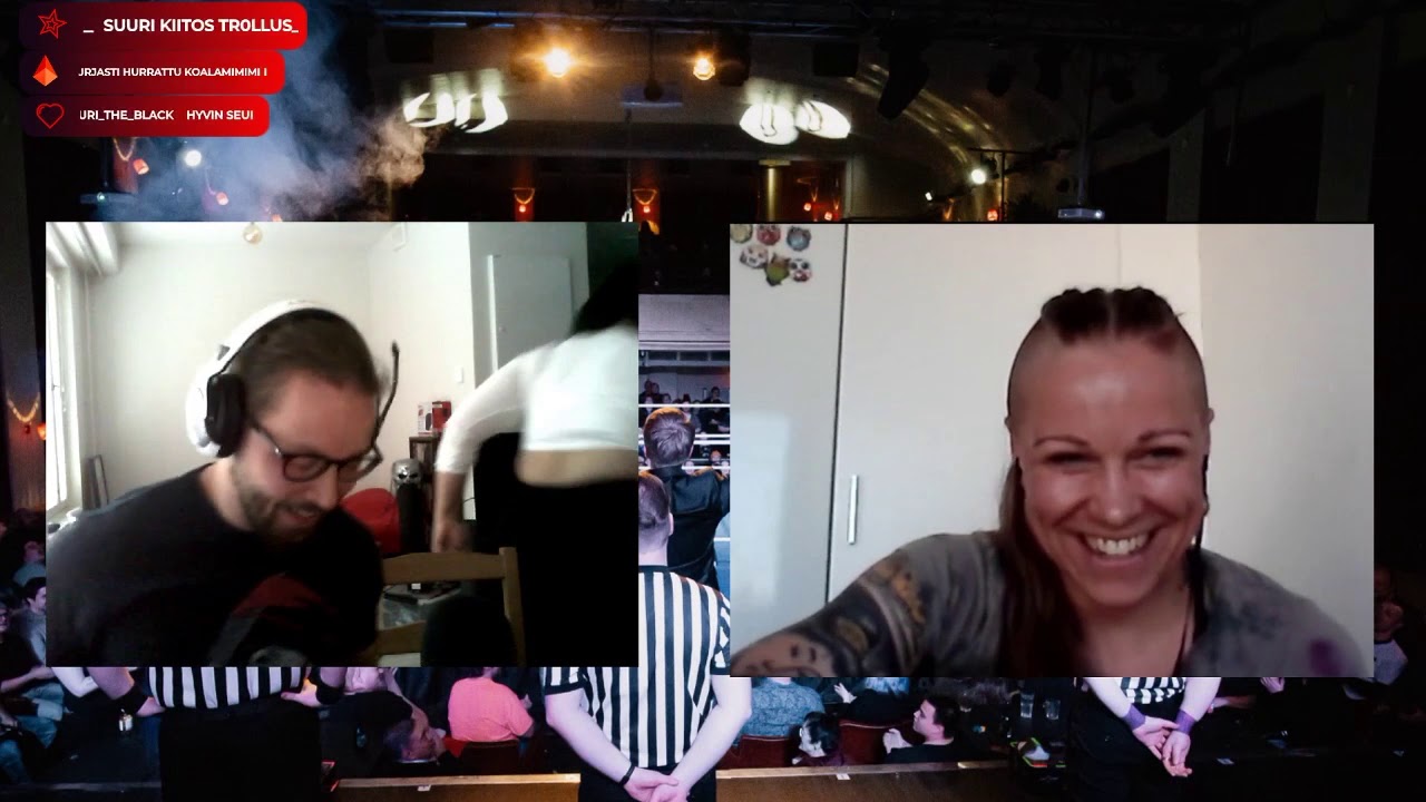 Interview with ALISS INK PART5: Women's Wrestling In The Nordics - YouTube