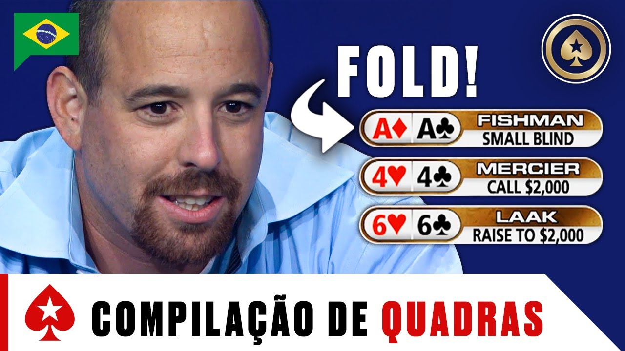 Foldando ASES no PREFLOP e ESQUIVANDO-SE de QUADRAS ♠️ O Melhor do Big ...