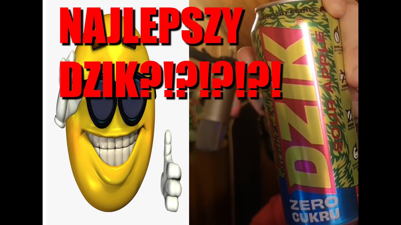 DZIK SOUR APPLE GIGA RECENZJA - YouTube