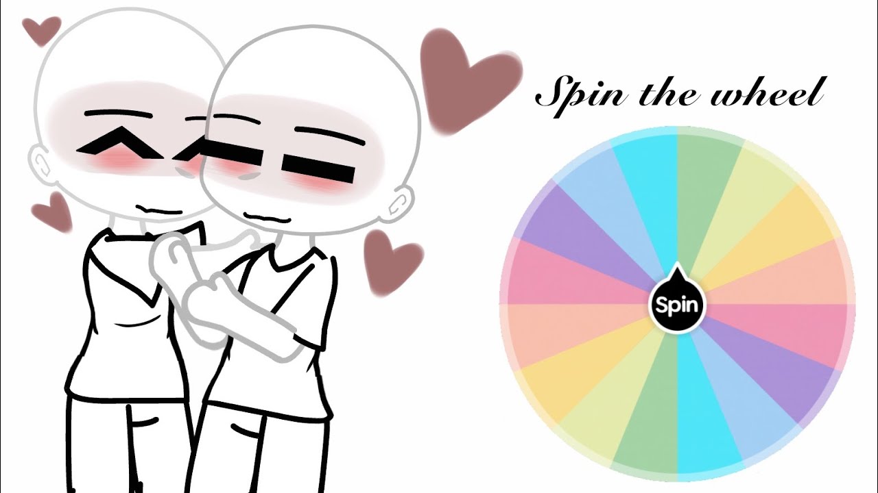 Make a couple {spin the wheel} couple edition (gacha club) - YouTube