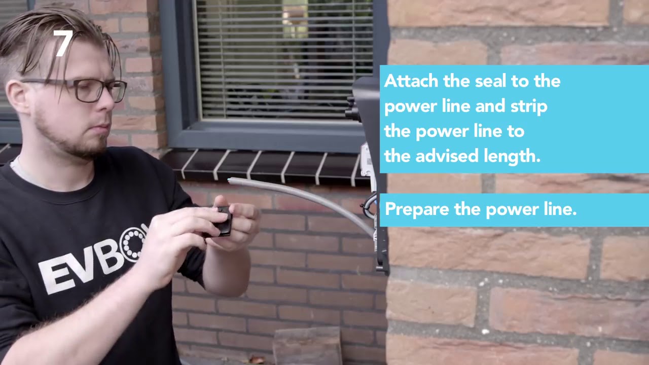 Installing EVBOX Elvi EV Charger - YouTube