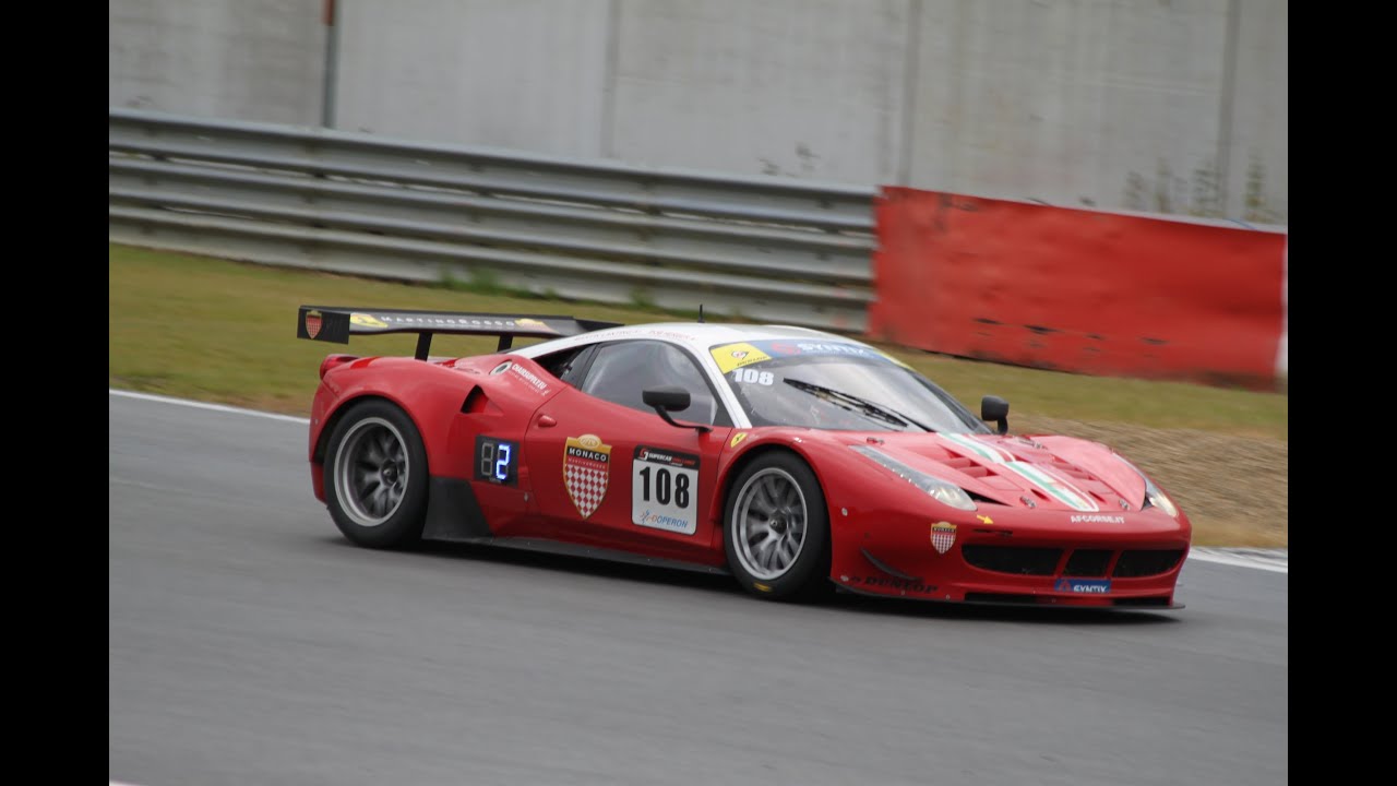 Ferrari 458 GT2 In Action - Onboard, Racing, Flames - AMAZING SOUND ...