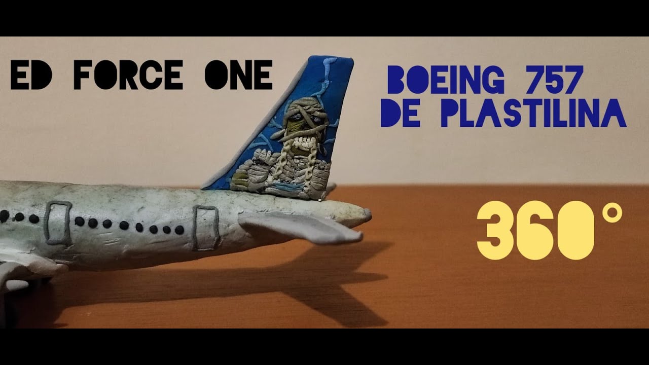 ED FORCE ONE - Boeing 757 de PLASTILINA - YouTube