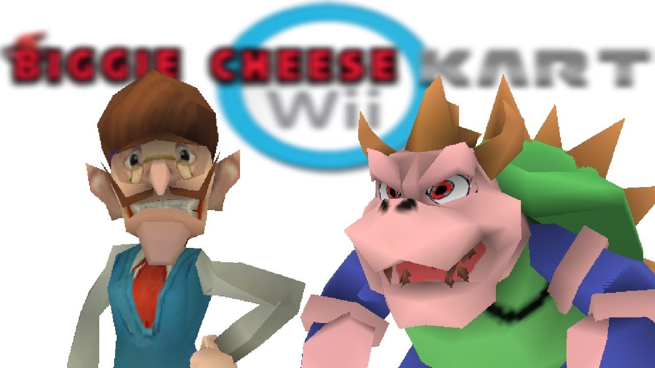 Biggie Cheese Kart Wii: Hugh and GET OUT OF MY CAR man - YouTube