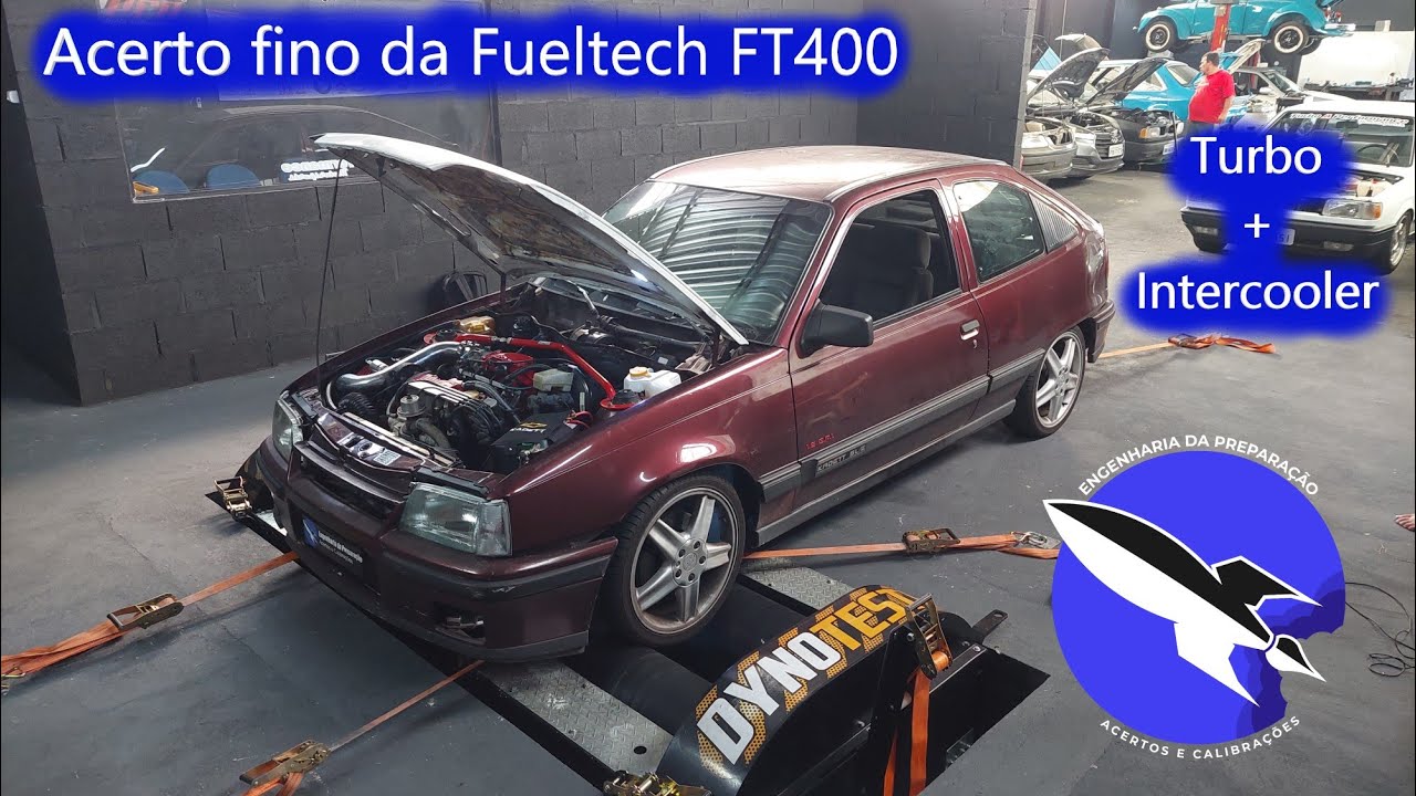 Acerto fino da Fueltech FT 400!! Kadet Turbo acelerando forte! - YouTube