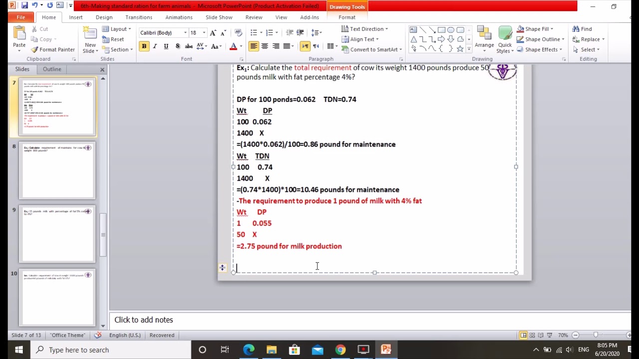 Examples of Making standard ration for farm animals - YouTube