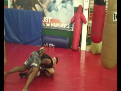 Dan Hardy, Andre Winner, Jimmy Wallhead and Dean Amasinger Conditioning ...