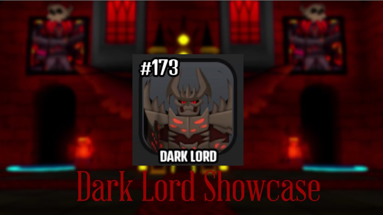 Dark Lord Showcase|The House TD - YouTube