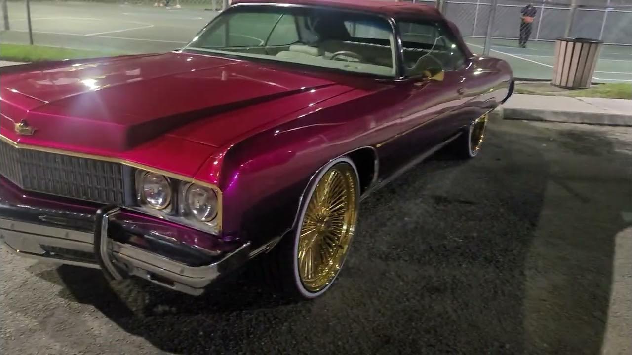 CHEVY DONK VERT "PINKS" ON ALL GOLD DAYTONS!!! - YouTube