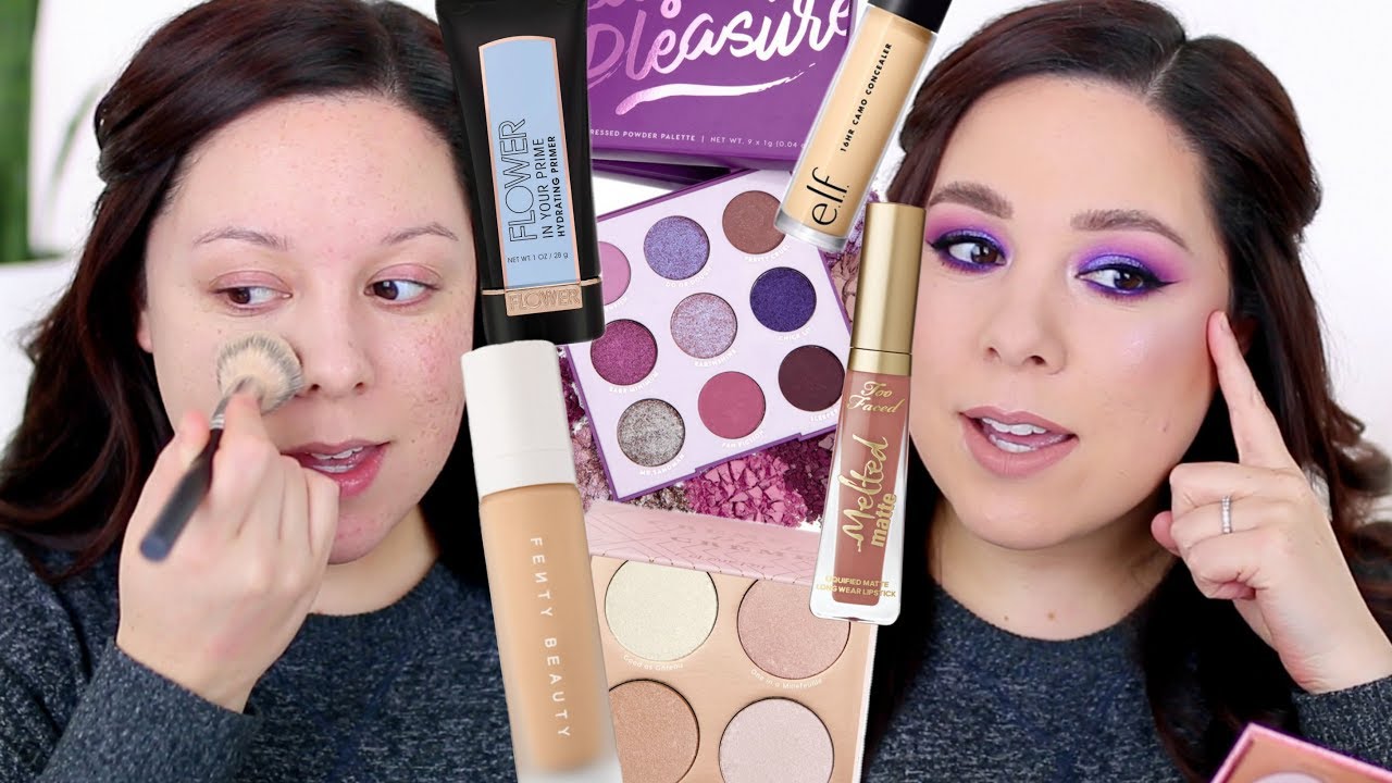 GET READY WITH ME! TESTING NEW MAKEUP 2019 & USING SOME FAVORITES - YouTube