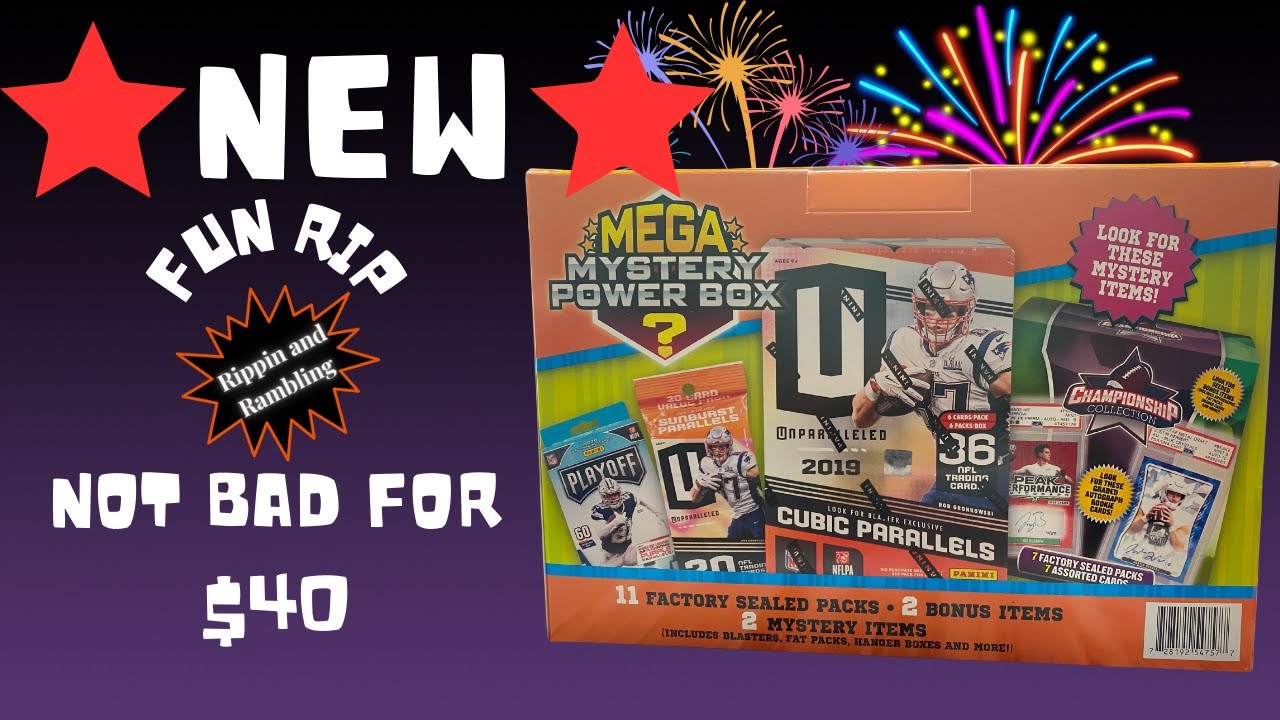 2023 Football Mega Mystery Power Box Review! - YouTube