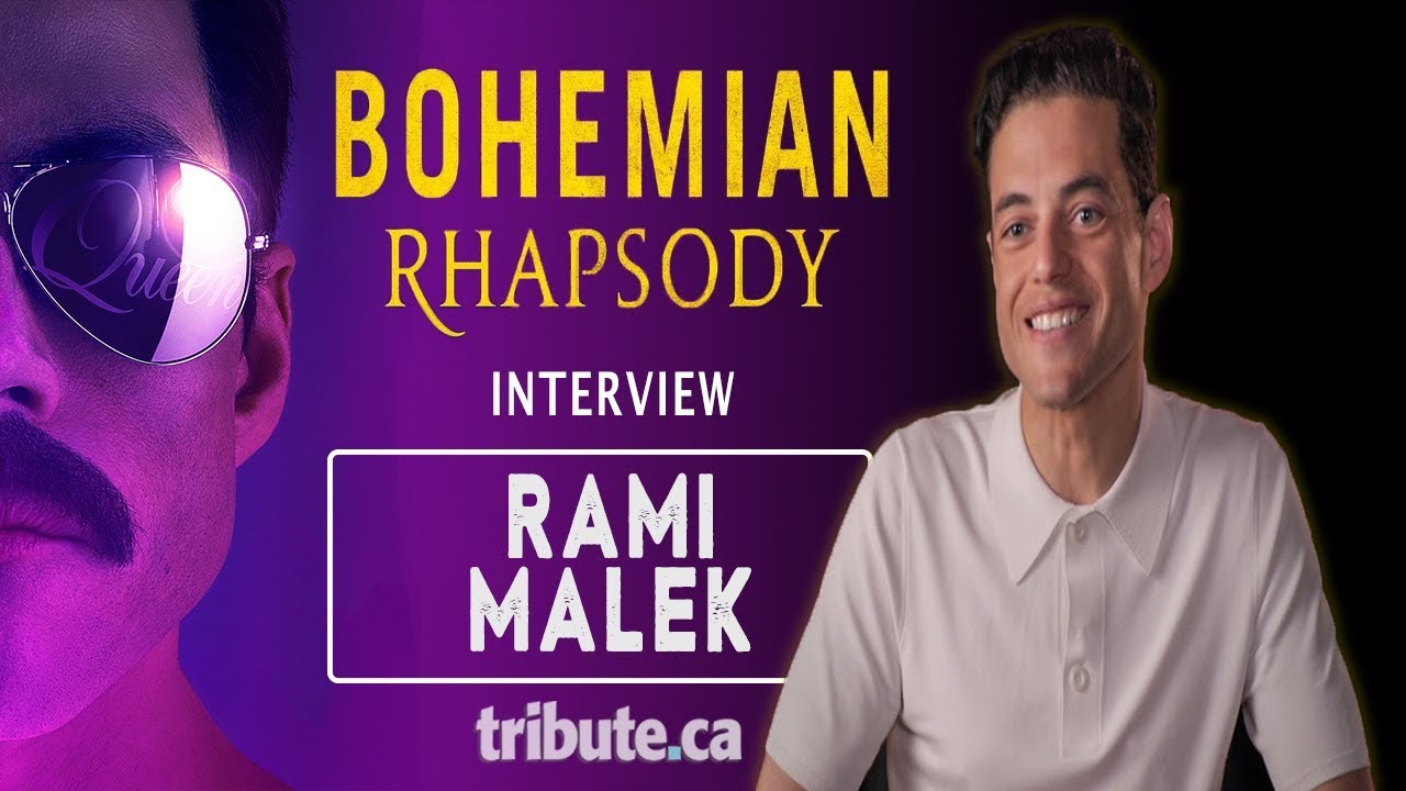 Rami Malek - Bohemian Rhapsody Interview - YouTube