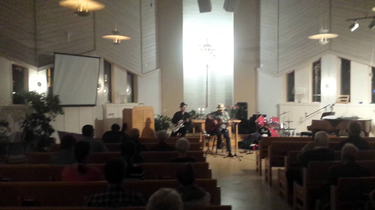 Allen Finney och Gunnar Muvemba Lidström i Skarpnäckskyrkan - YouTube