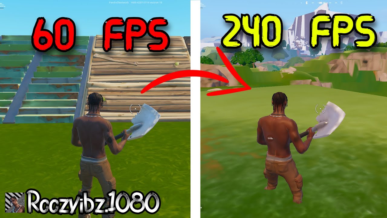 how to get more fps in fortnite from 60 to 240 fps for low end pc ...