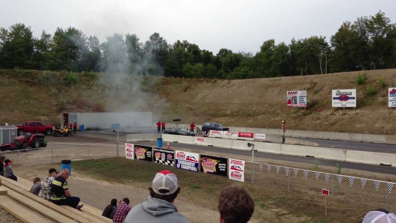 Turbo V6 IROC-Z Camaro Drag Race HD! - YouTube