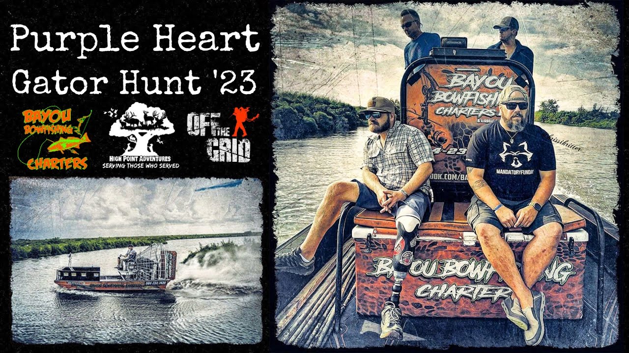 Purple Heart Gator Hunt '23 - YouTube