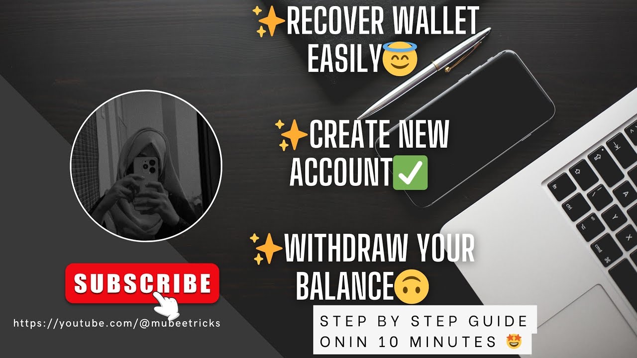 How to recover wallet and withdraw assets🤩 (Recover wallet with ...