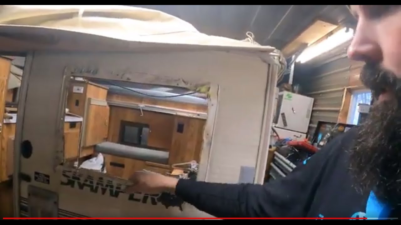 Skamper Truck pop up camper Restore Part 1 - YouTube