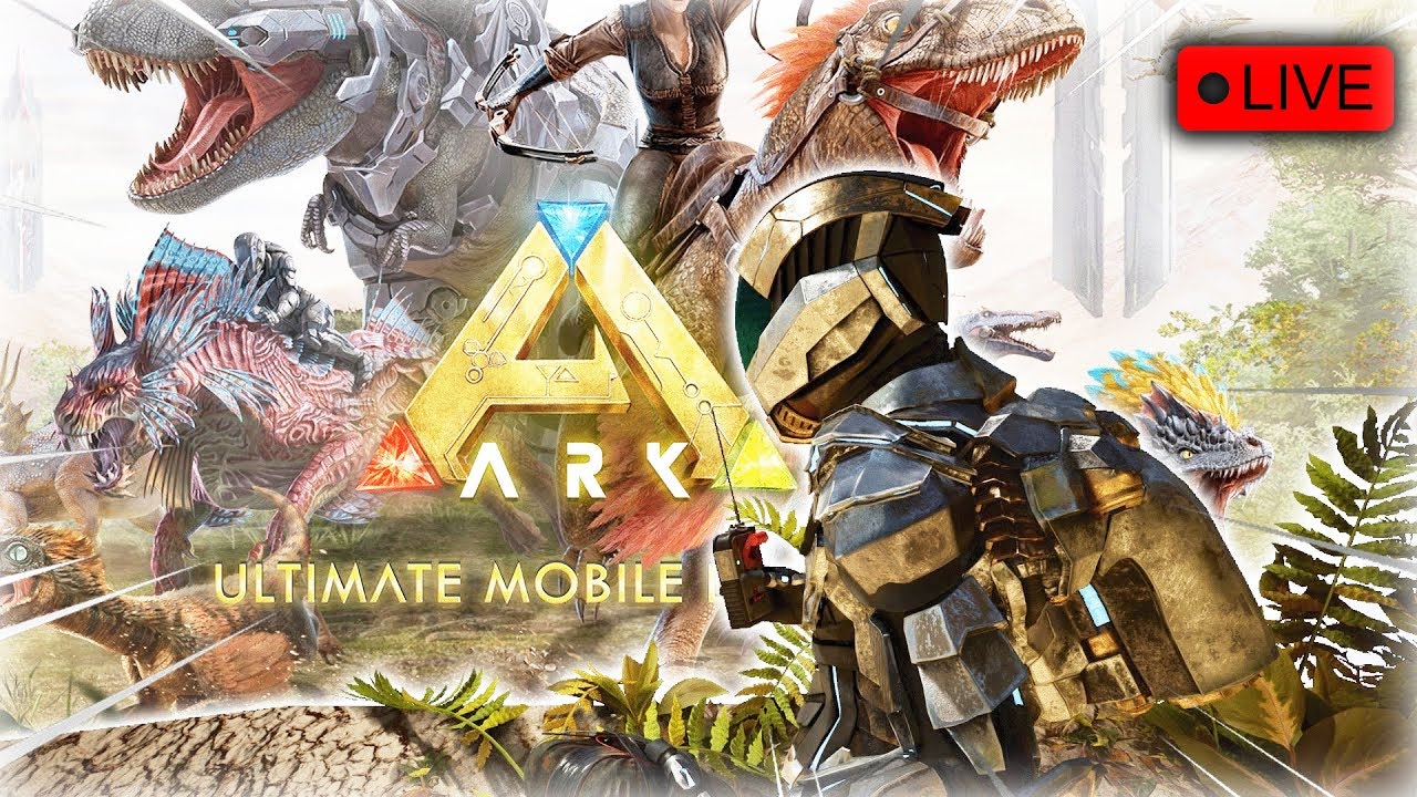 Ark Mobile Revamp Survival Gameplay! Exploring the NEW Island Map ...