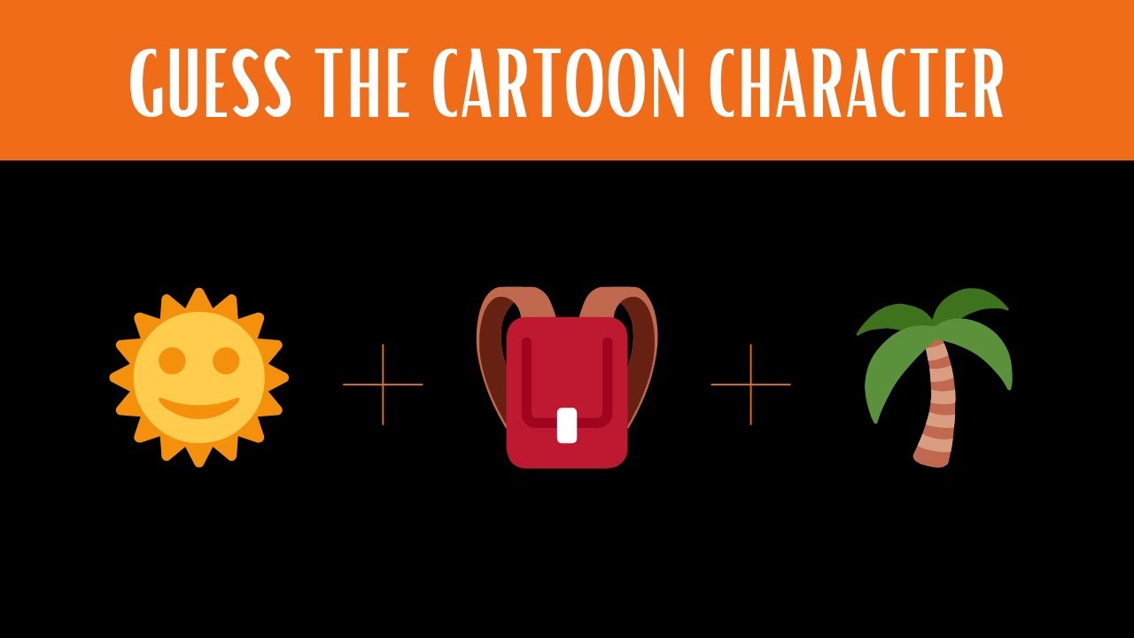 Guess The CARTOON Character by emojis | Guess The Cartoon Series ...