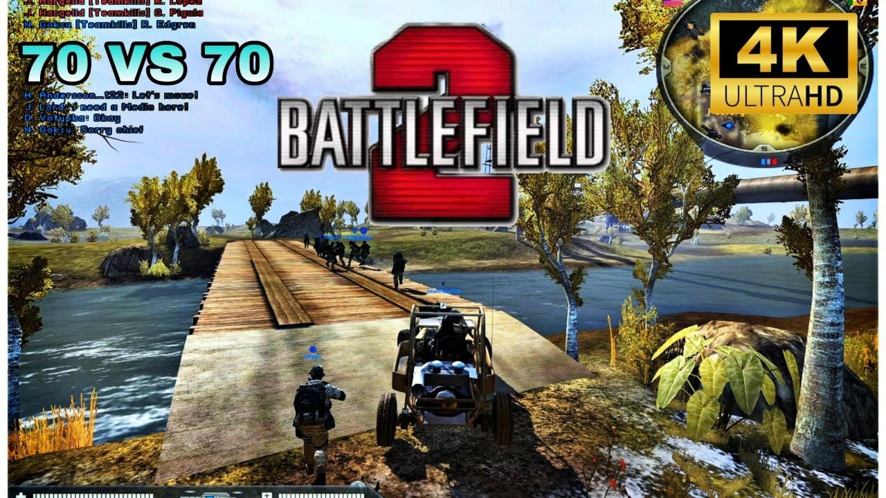 Battlefield 2 (2005) 70 vs 70 Full 4K gameplay - YouTube