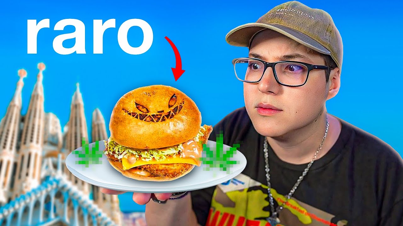 Probé la Hamburguesa del RUBIUS y encontré algo MUY RARO - YouTube