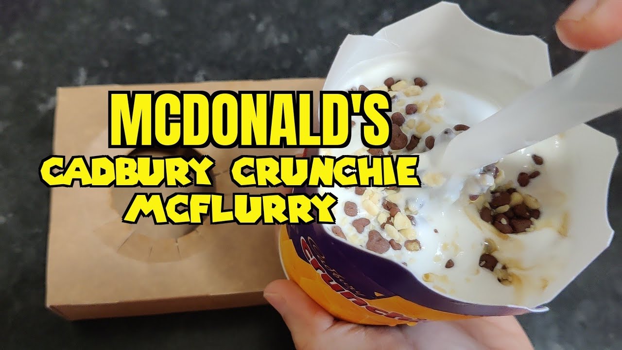 McDonald's UK | Cadbury Crunchie McFlurry - YouTube