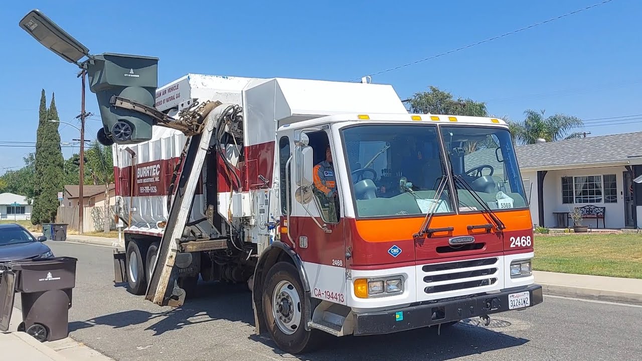 Burrtec Freightliner Condor Octo Amrep ASL - YouTube