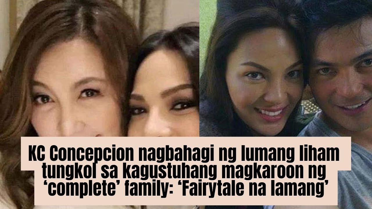 KC Concepcion nagbahagi ng lumang liham tungkol sa kagustuhang ...